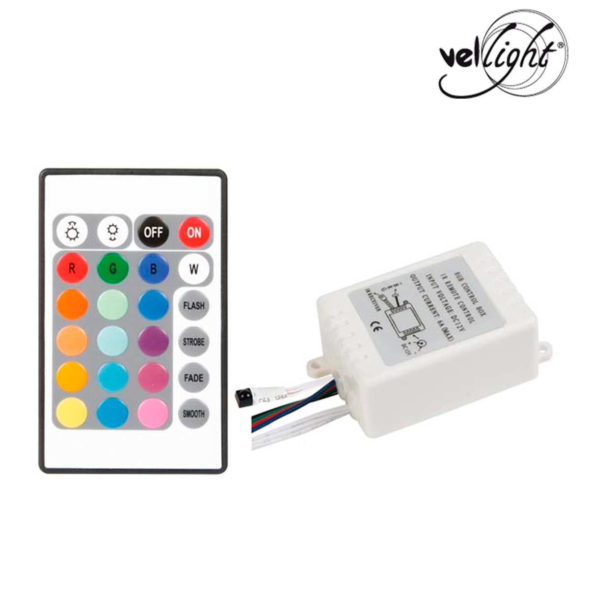 Kit Tira De Led Rgb 150 Led Smd 5050 5m Iluminación Led