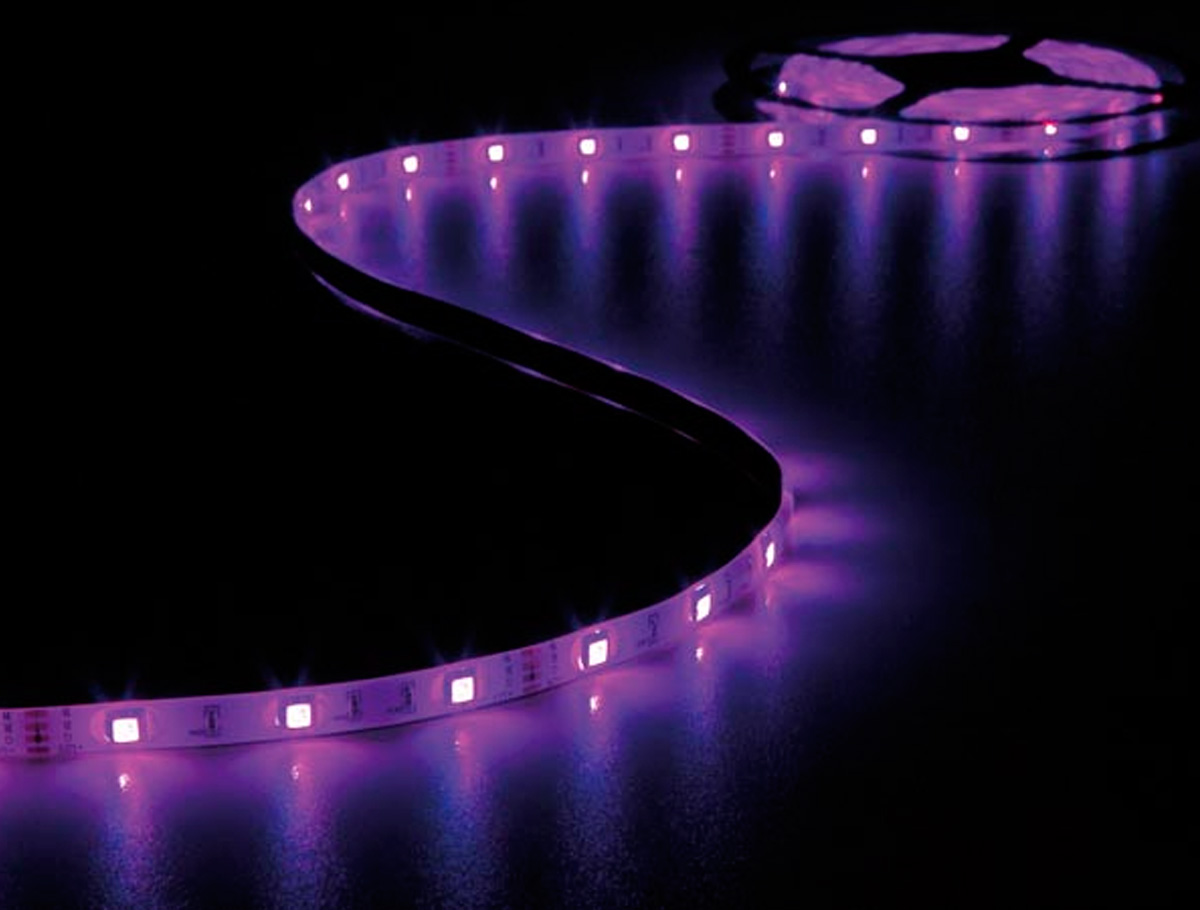 Kit Tira De Led Rgb 150 Led Smd 5050 5m