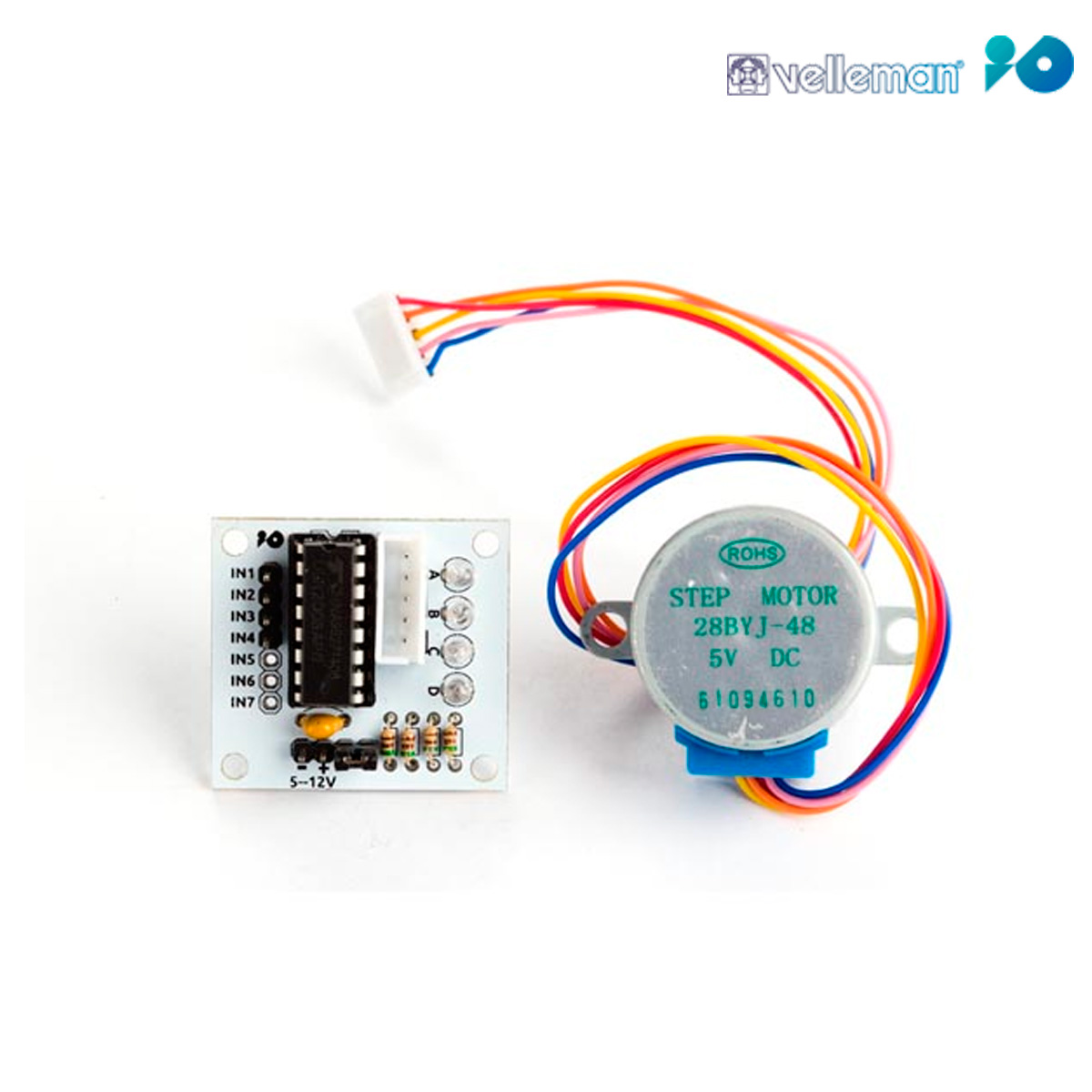VMA401 (Modulo Arduino Motor paso a paso + Driver ULN2003) > arduino ... VMA401 (Modulo Arduino Motor paso a paso + Driver ULN2003) > arduino ...